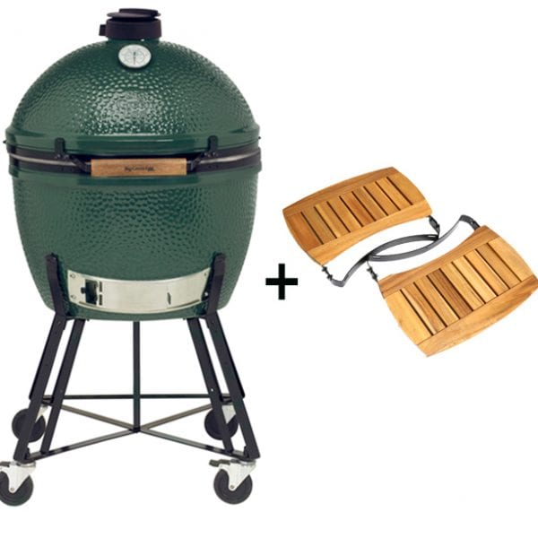 Big Green Egg XL + onderstel + zijplankjes - BBQ Green Egg Store