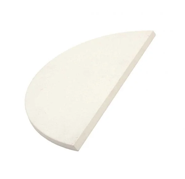 Big Green Egg half moon Conveggtor steen / baking stone Large - BBQ ...